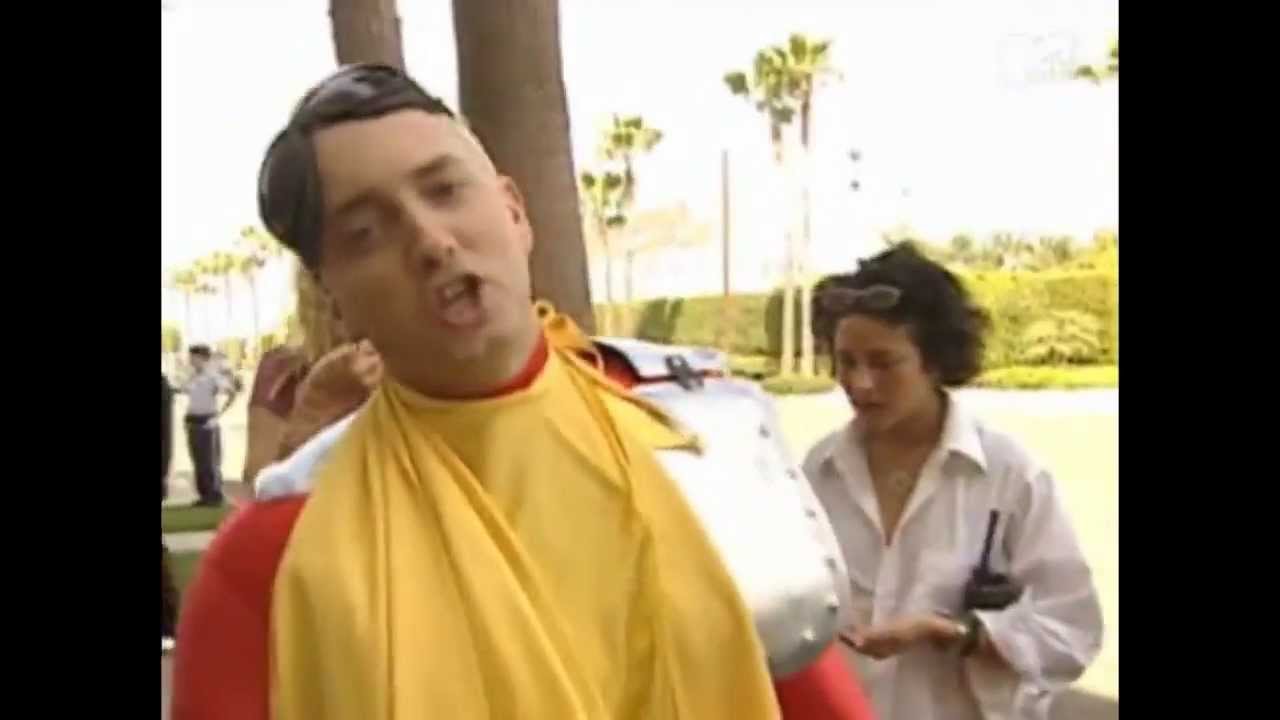 *RARE* Eminem | Playing Flex McGoogan on MTV [2000] - YouTube