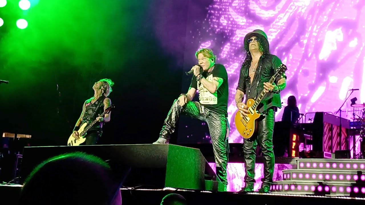 Guns N' Roses in Madrid, 9 June 2023. Absurd - YouTube