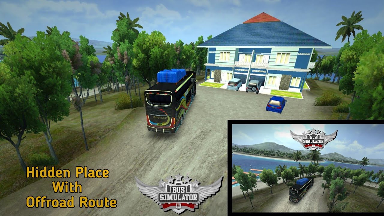 Hidden Place With Offroad 🛣️ Route in 🚍 Bus simulator indonesia|Maleo ...