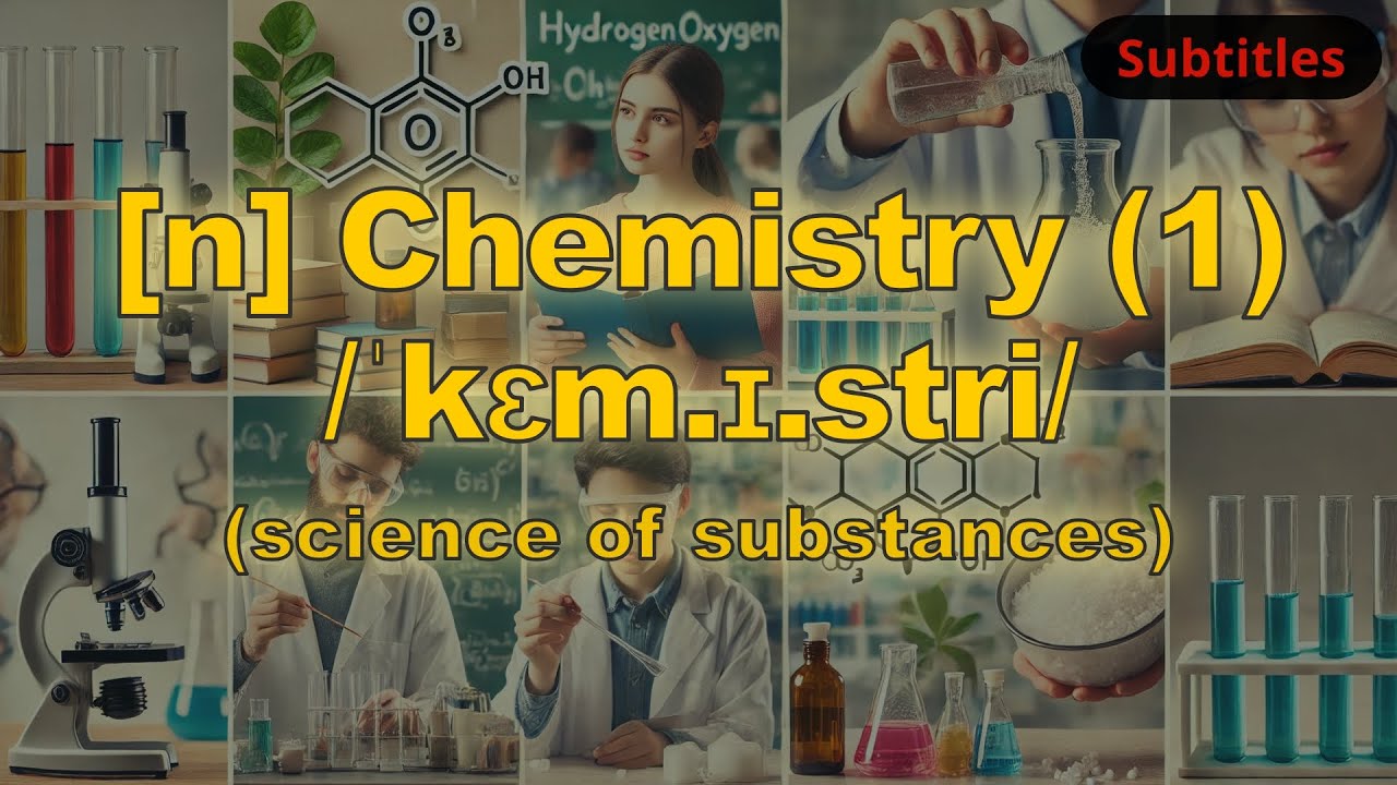 [n] Chemistry meaning (science of substances) with 5 examples - YouTube