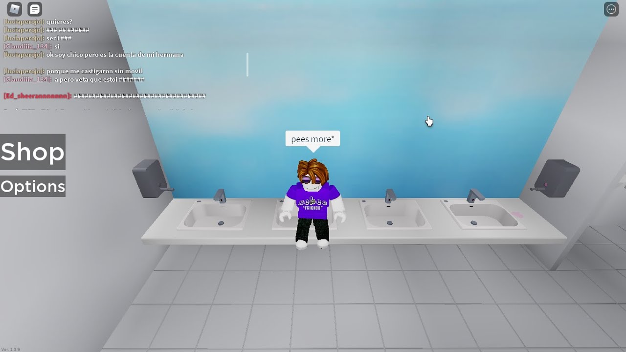 The roblox "PUBLIC BATH" experience - YouTube