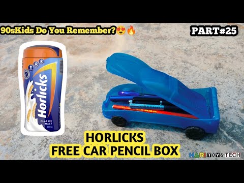 Horlicks Free Car Pencil Box 🚗 Rare 90s Toys Collection @haritat # ...
