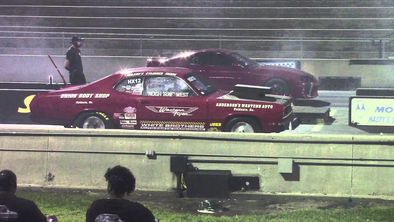 Hugh racing 2nd pass (April 2015) - YouTube