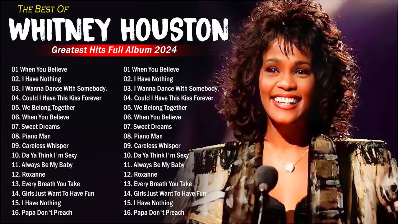 The Best Of Whitney Houston - Whitney Houston Greatest Hits Best Songs ...