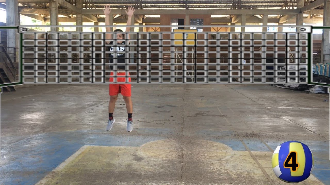 Volleyball Blocking (Shuffle Step and Cross Step) - YouTube