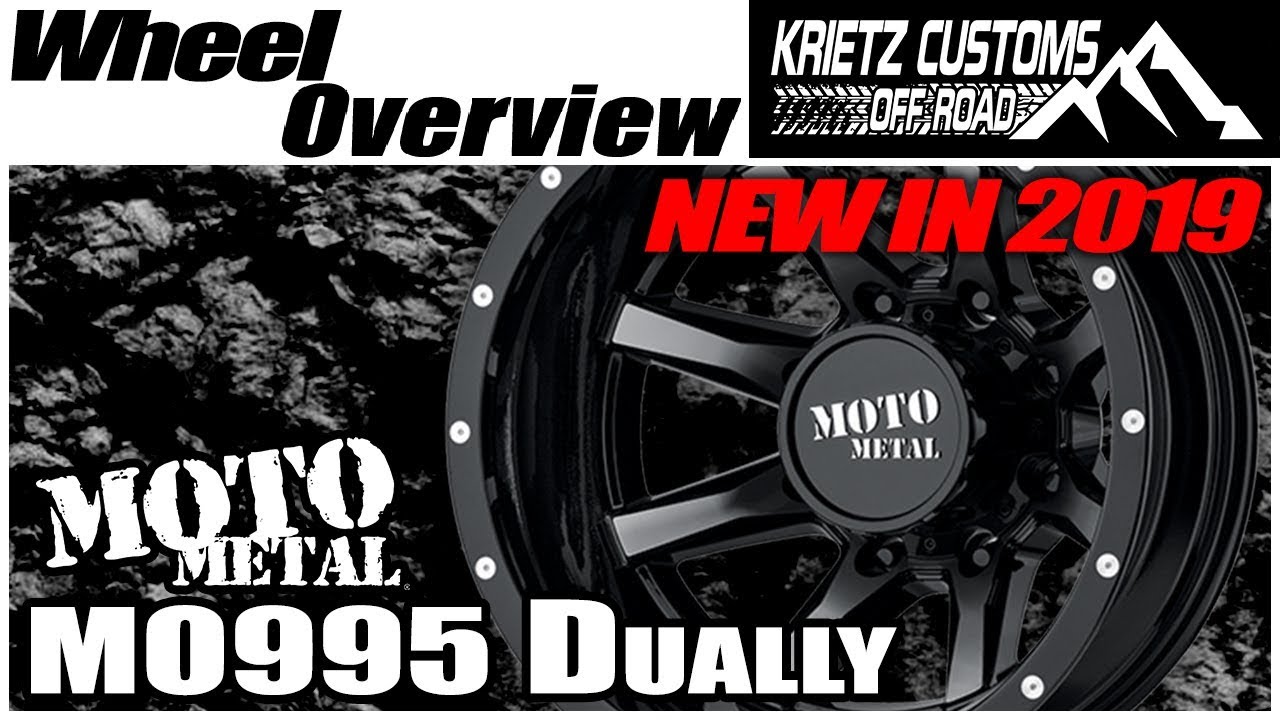 Moto Metal MO995 Dually Wheel│ Krietz Customs - YouTube
