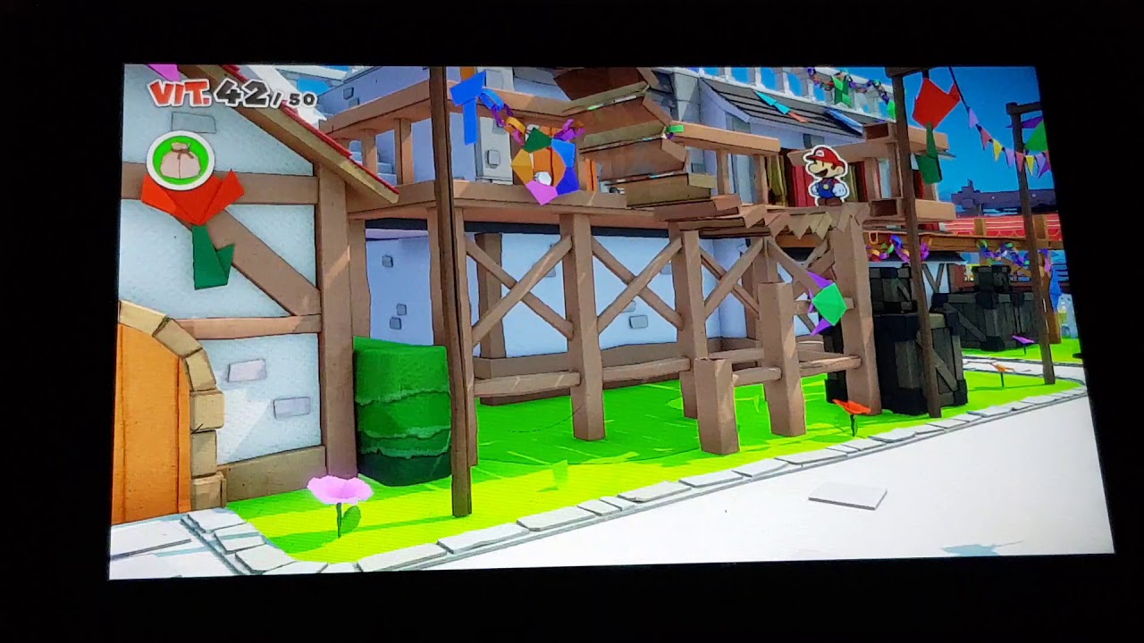 Mario vs Goomba de papel maché Paper Mario the origami king parte #6 y ...