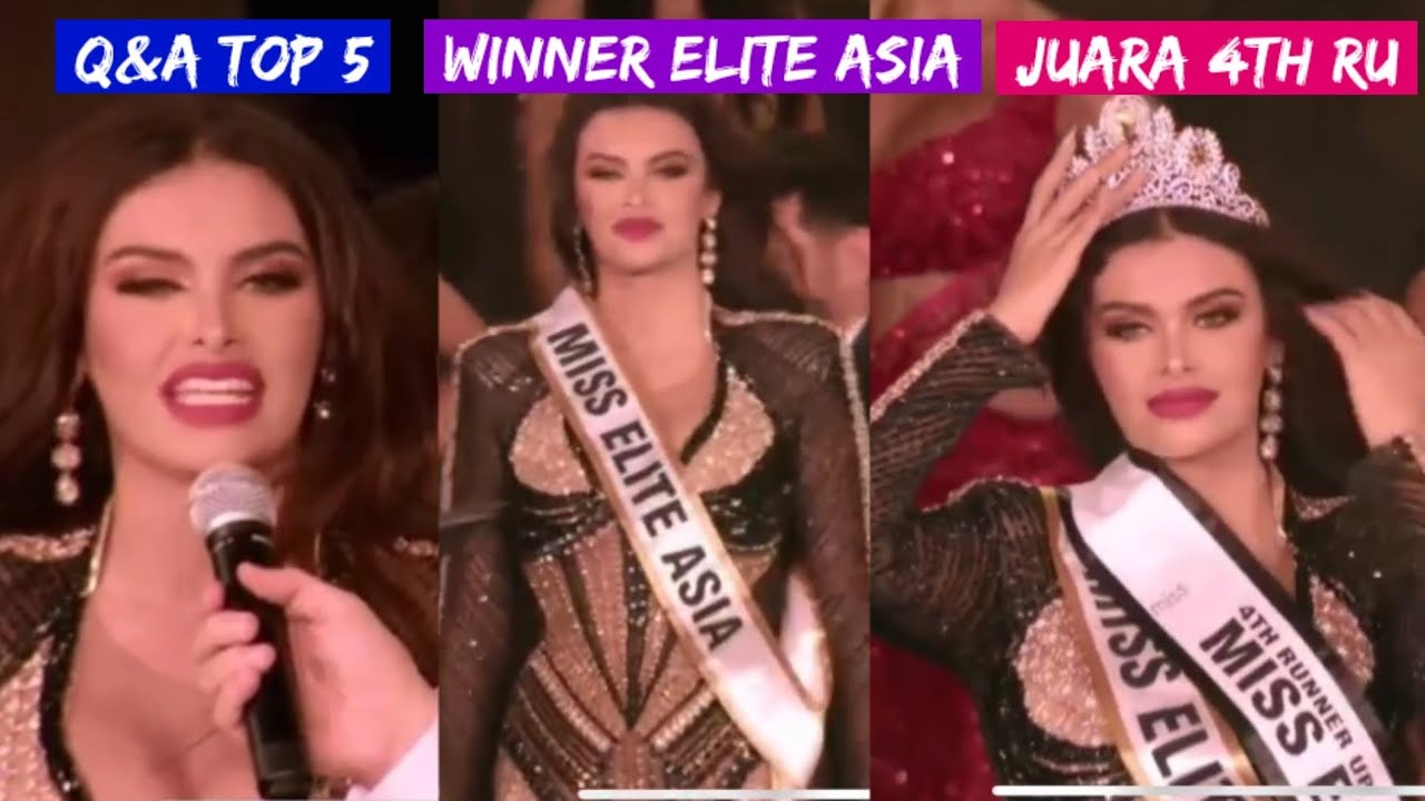 SELAMAT MENGKEK..Tawana Sheldrick Sukses Jadi Winner Miss Elite Asia ...