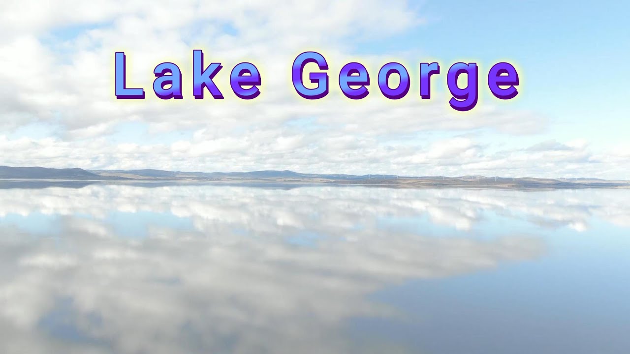 Lake George - an Aerial View. - YouTube
