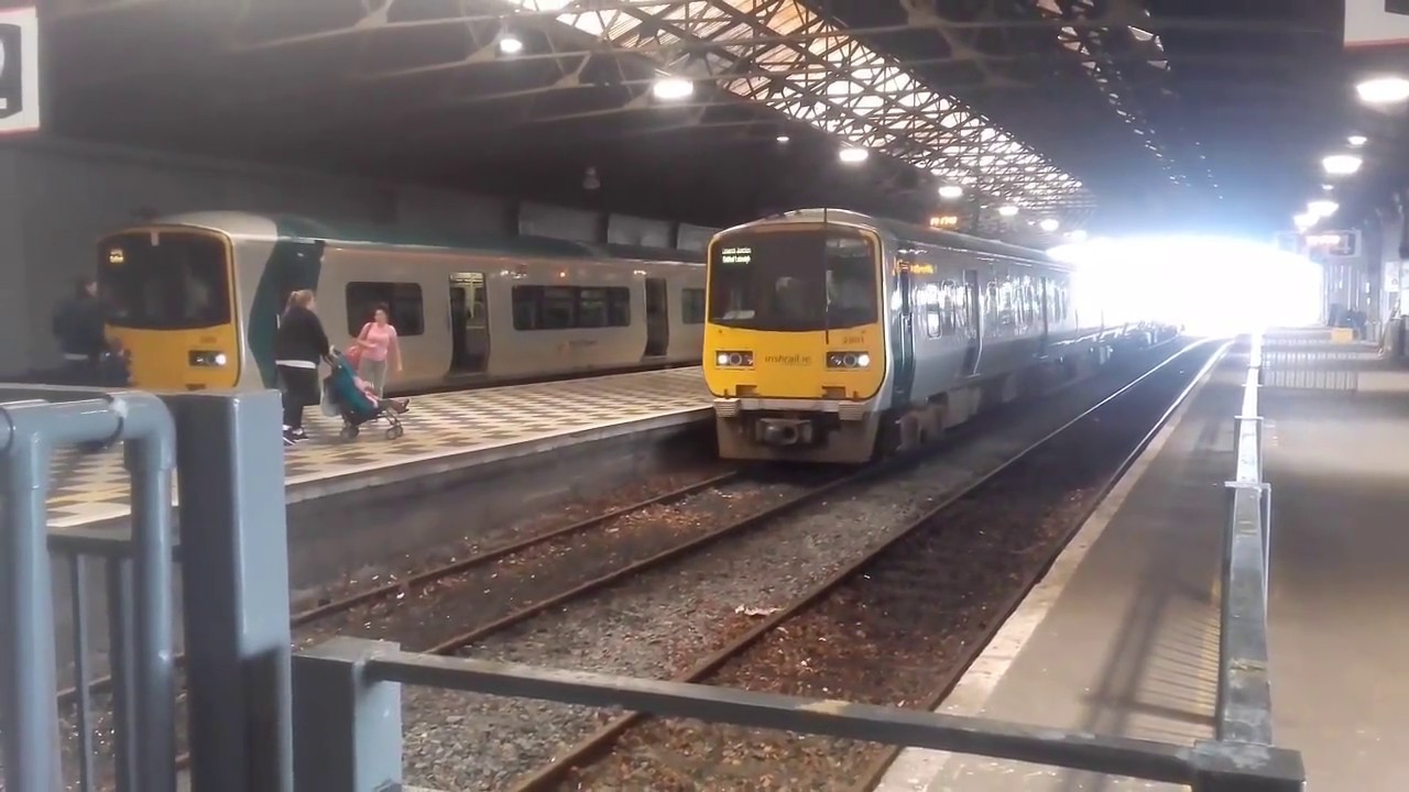 Irish Rail Passenger Services Arriving and Departing Limerick Colbert ...