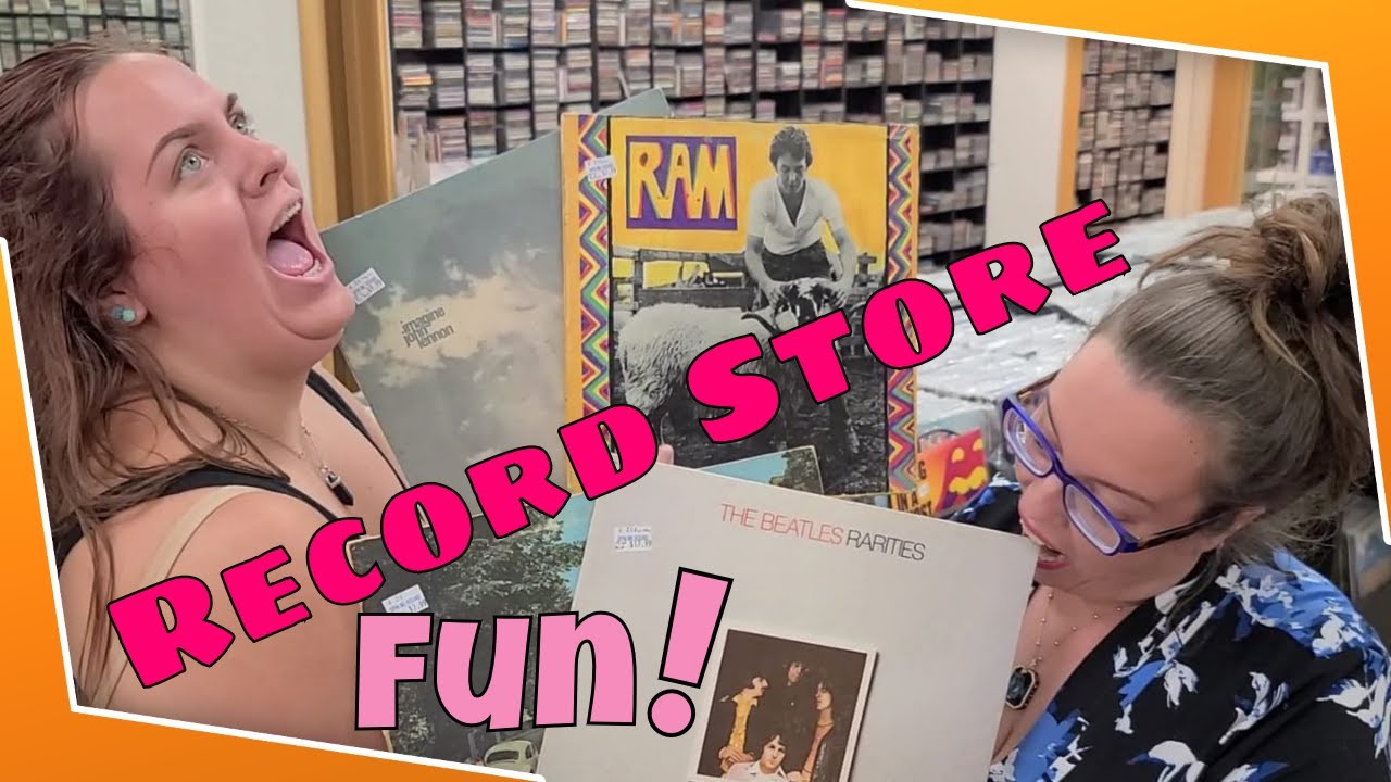 Great Day in the Record Store w/ a Review & Vinyl Records - YouTube
