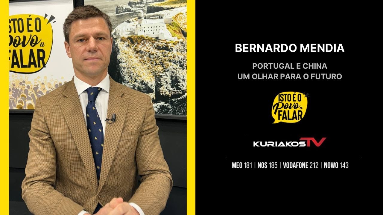 Bernardo Mendia - Portugal e China, um olhar para o futuro. - YouTube