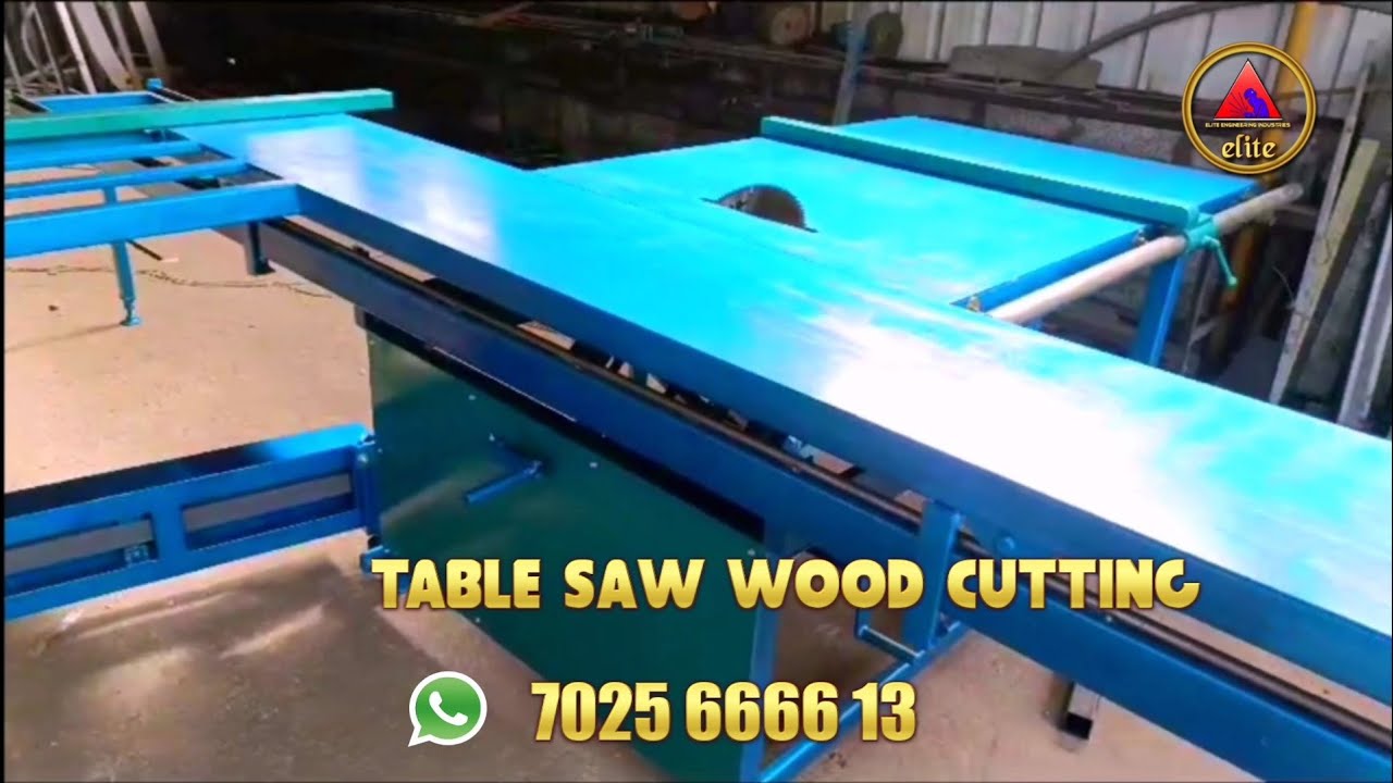table saw ply wood cutting machine - YouTube
