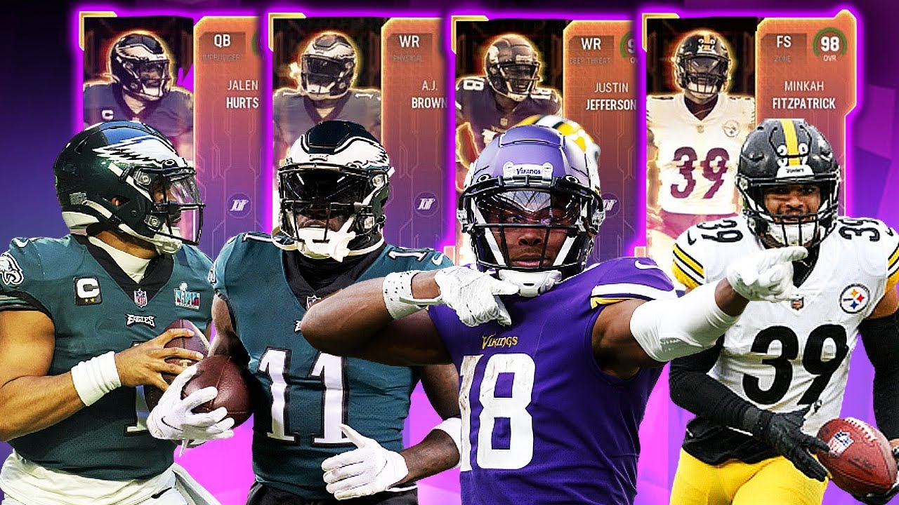 TOTY JALEN HURTS, JUSTIN JEFFERSON, AJ BROWN & MINKAH FITZPATRICK ...