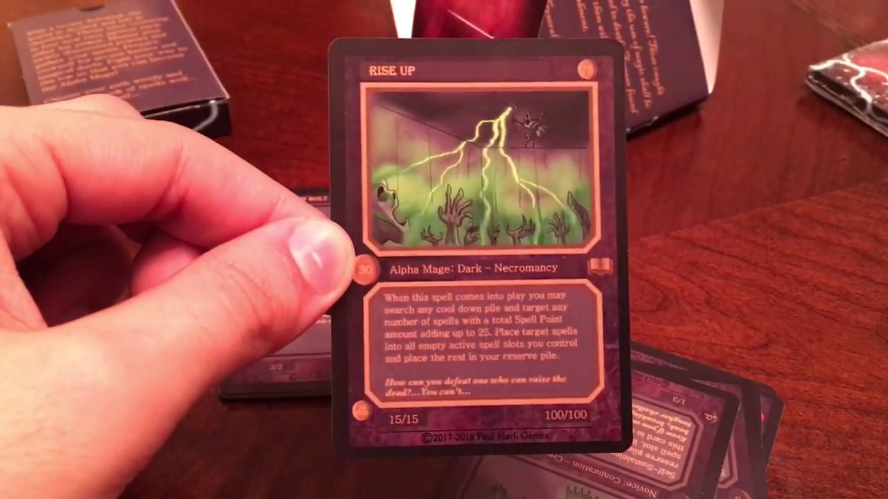 Alpha Mage Booster Pack Opening Part 1 - YouTube