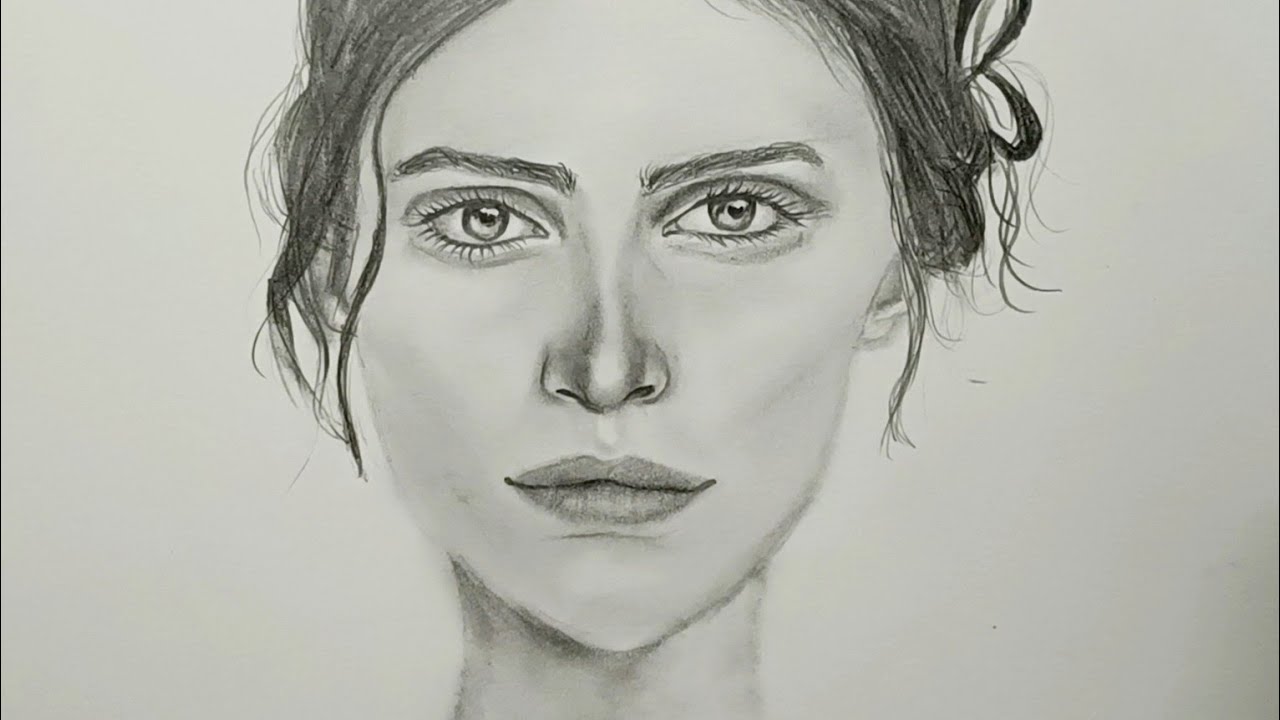 How to draw face for beginners | Step by step | DRAW WITH ME | Nima ...