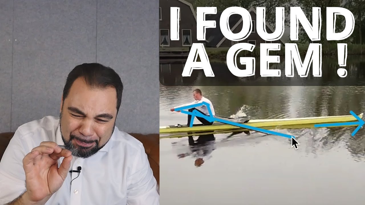 (Almost) PERFECT SCULLING TECHNIQUE - I have never seen anything like ...