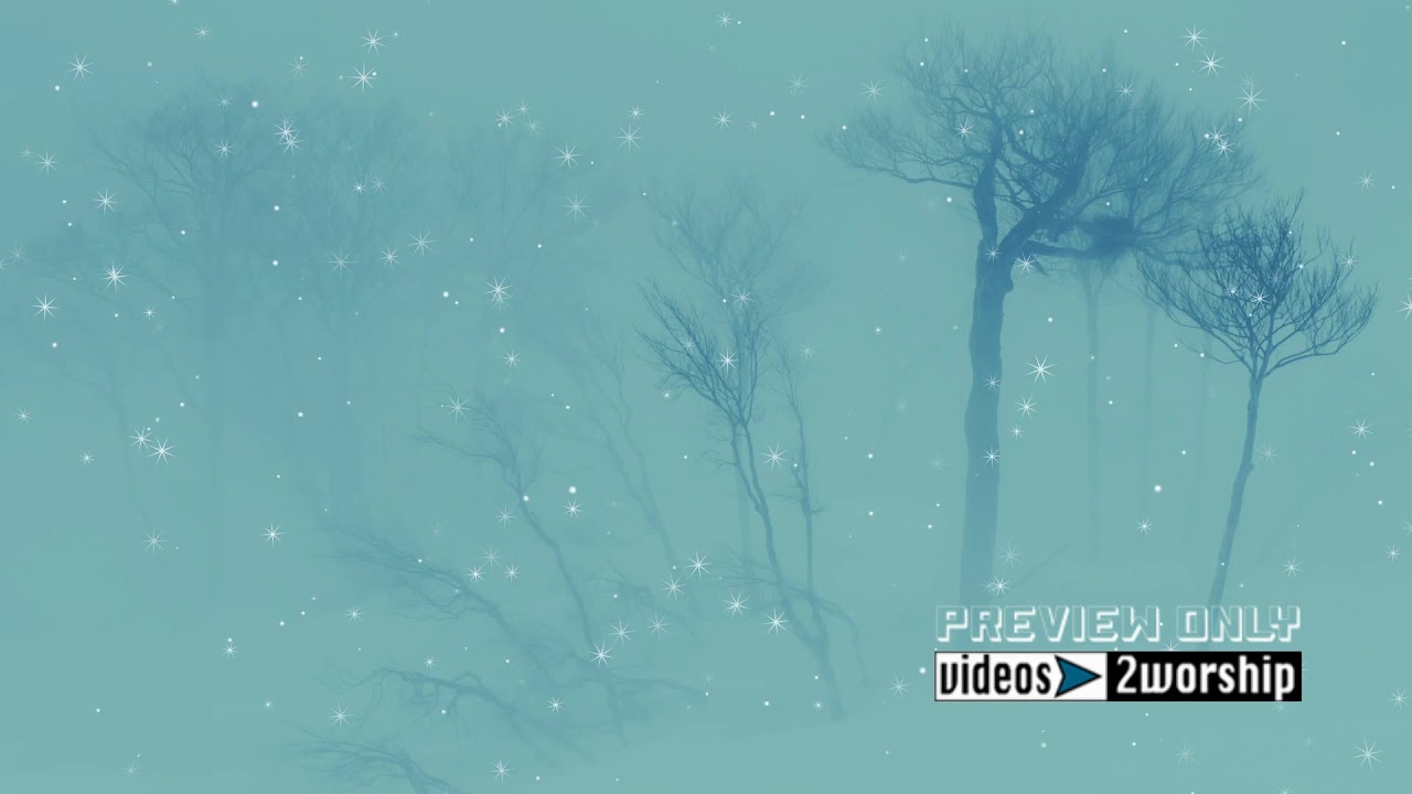 FREE Winter Holidays Snow Motion Worship Loop - YouTube