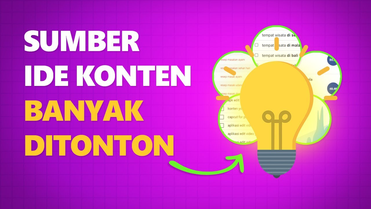 21 Cara Menemukan Ide Konten YouTube - YouTube