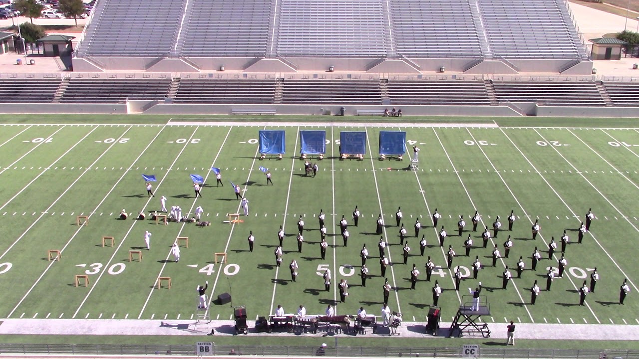 Pilot Point HS Band UIL Region Marching 10/19/19 - YouTube