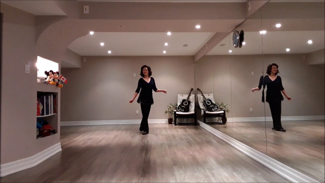 Holding Hands Together line dance (dance & teach) - YouTube