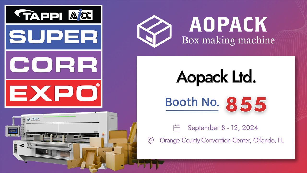 First day at the SuperCorr Expo 2024 - Aopack Booth No. 855 - YouTube