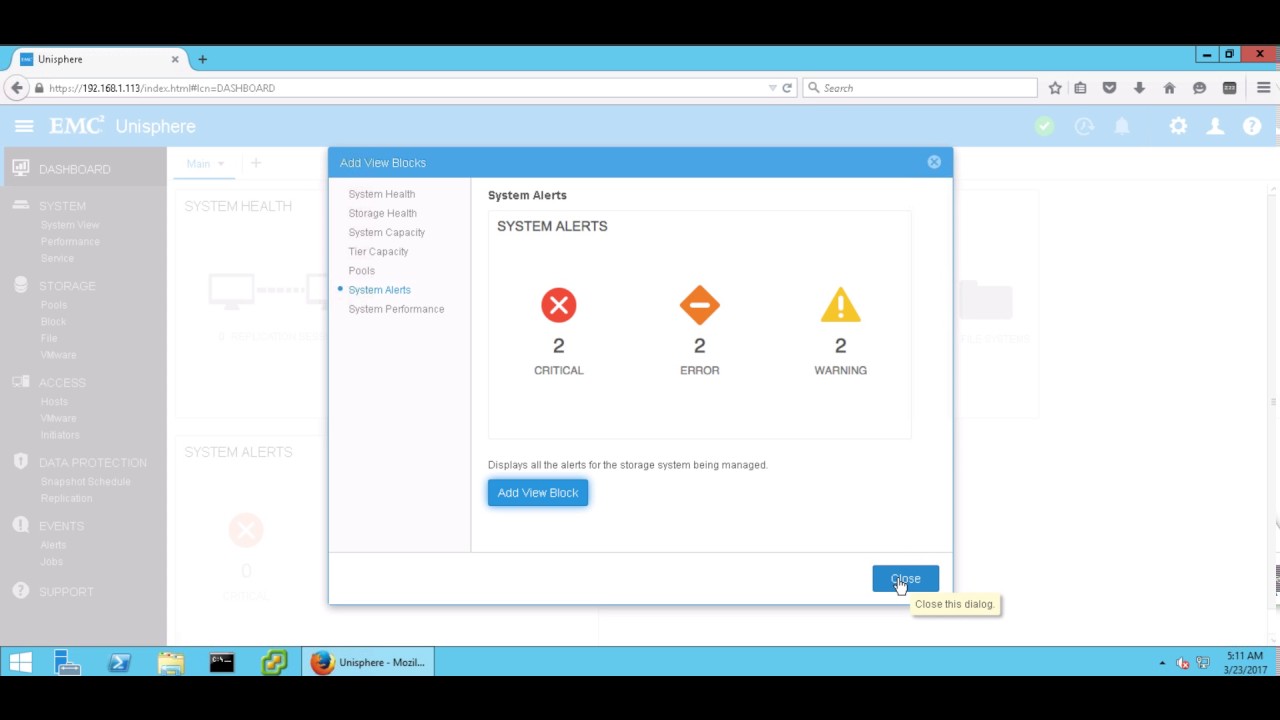 Unity Unisphere Management - YouTube