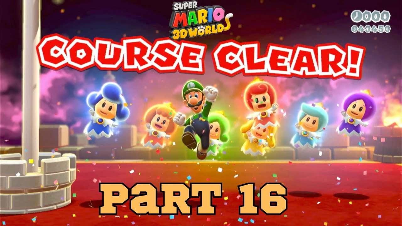 The End of World Castle (Super Mario 3D World Part 16) - YouTube