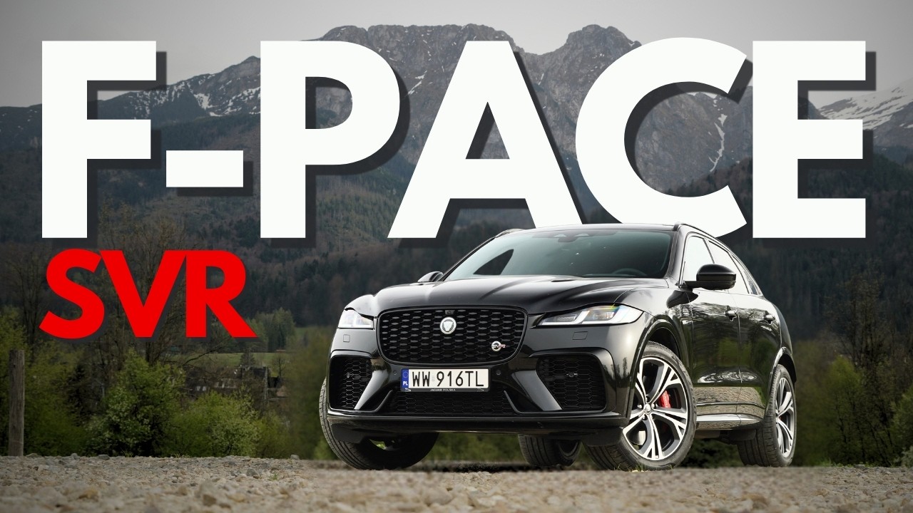 Jaguar F-PACE SVR: Muzykoterapia V8 🙀🙀🙀 - YouTube