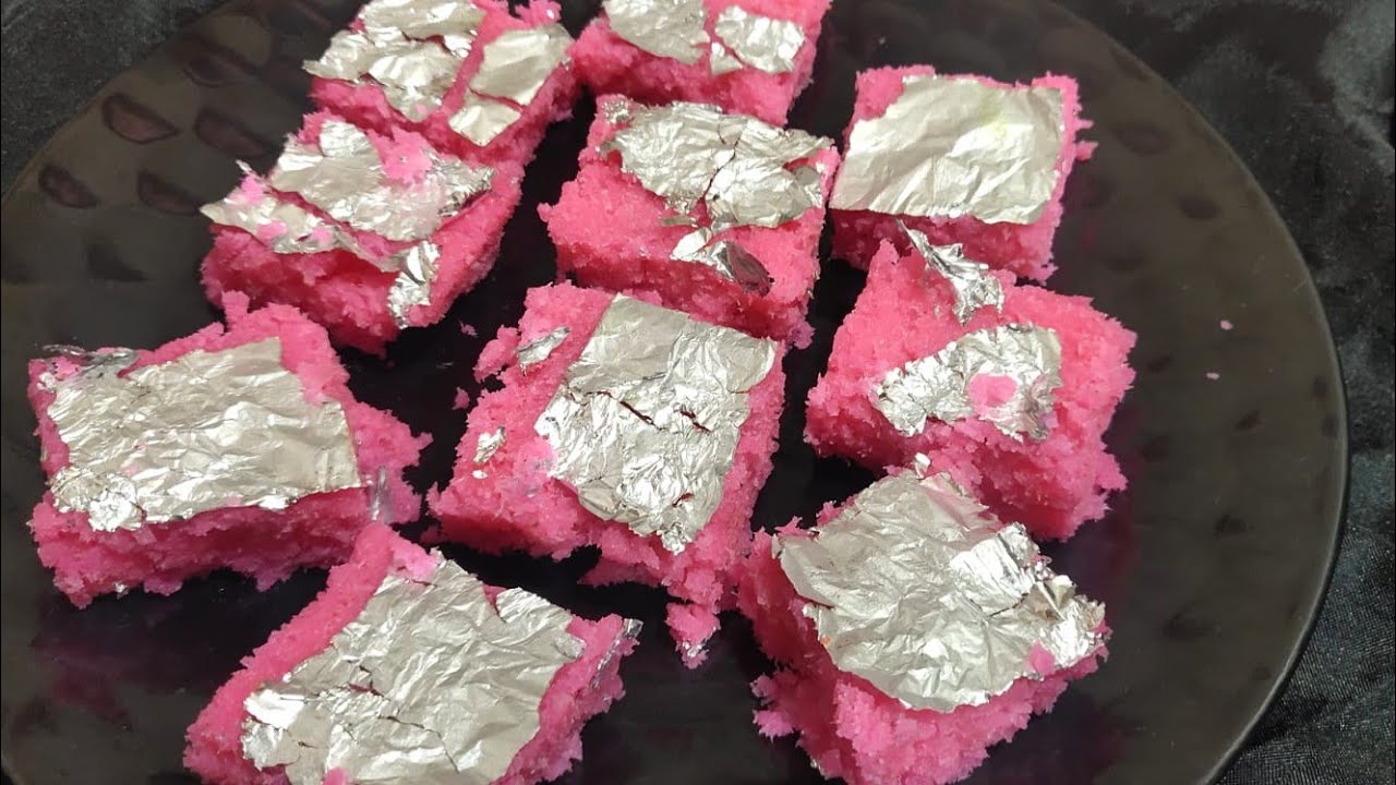 COCONUT BARFI | EASY DESSERT RECIPE | FRESH COCONUT BARFI | BARFI ...