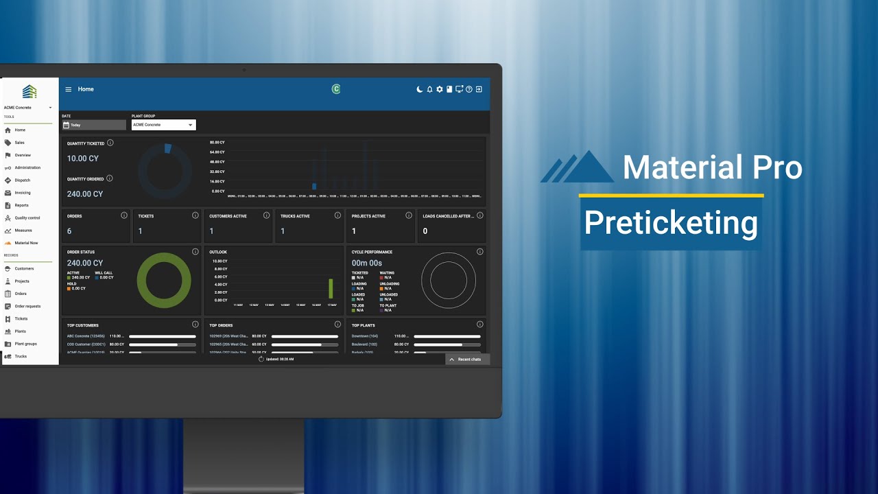 Material Pro - Preticketing - YouTube