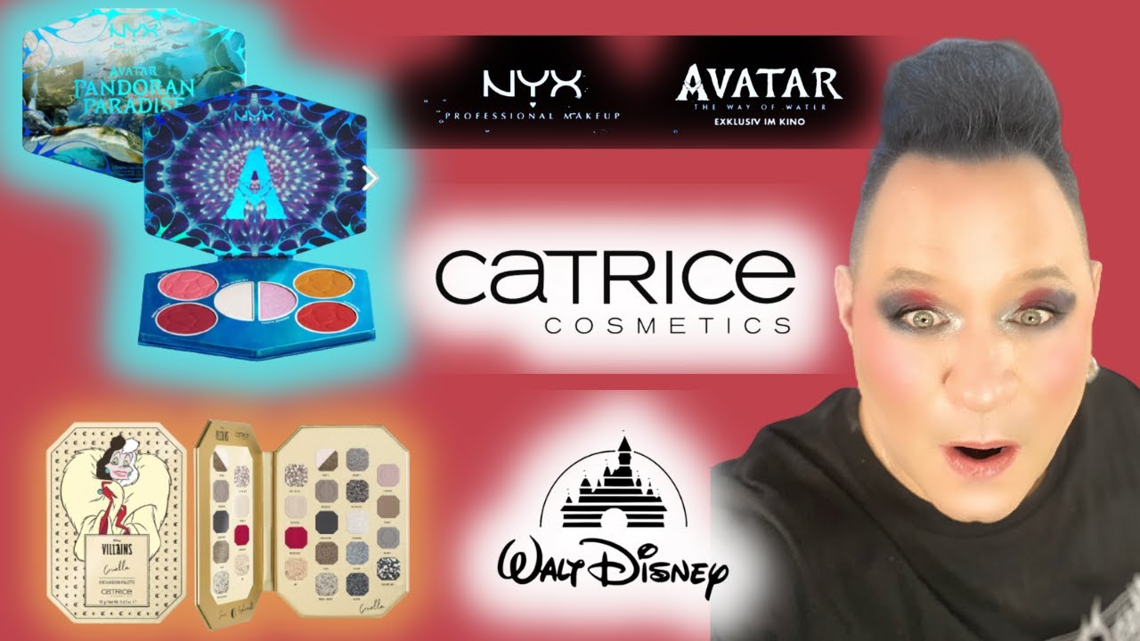 CATRICE DISNEY 🚨 NYX AVATAR 🚨 SCHMINKEN MIT WEIHNATSGESCHENKEN 🎄 - YouTube