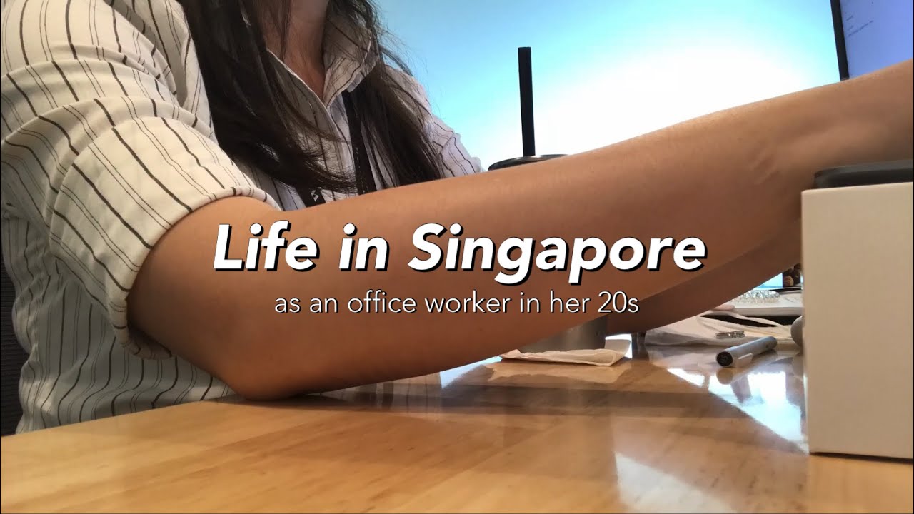Daily life as a millennial office worker in her 20s | Life in Singapore ...