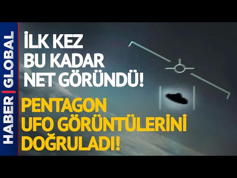 UFO Görüntüleri Gerçek! İlk Kez Bu Kadar Net Görüntülendi!