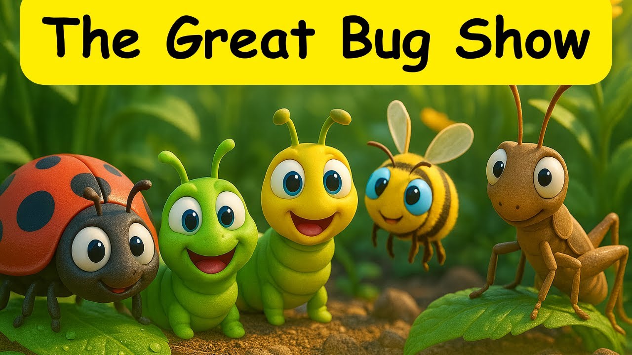 Funny Bug Facts for Curious Kids! The Bug Adventure Song | TwinkleBeez ...