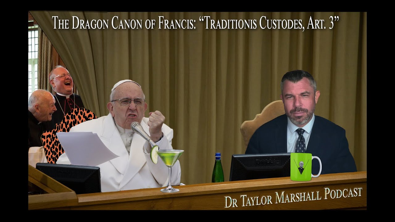 The Dragon Canon of Pope Francis: Traditionis Custodes, Art. 3 - YouTube