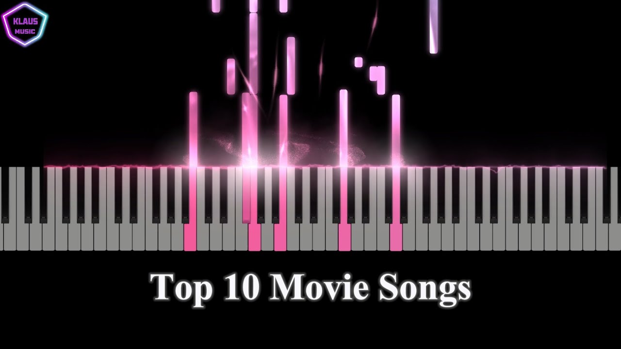 Top 10 Movie Songs | Piano Tutorial by Klaus Music - YouTube