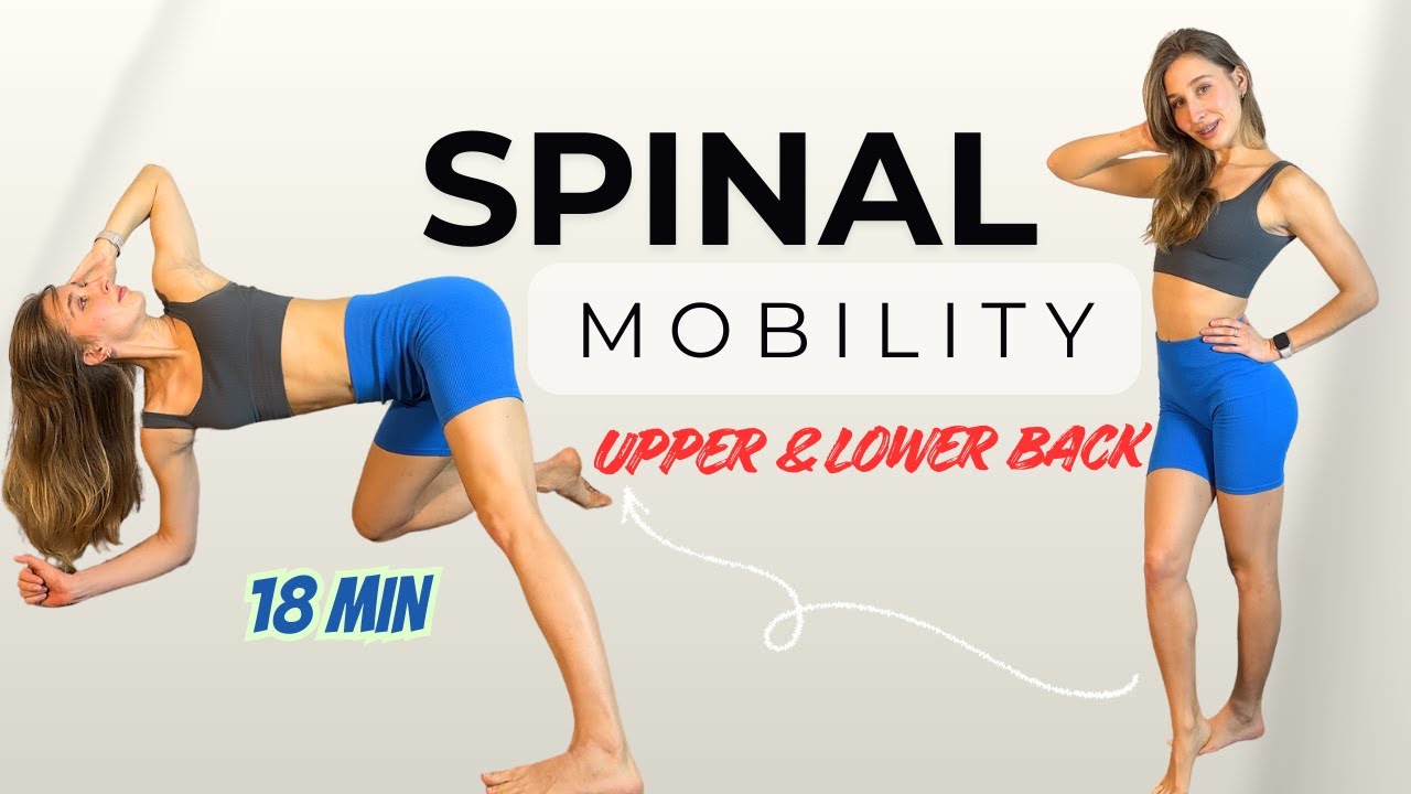 18 min. Daily Spine Mobility Routine | Back Stretch&Posture Reset - YouTube