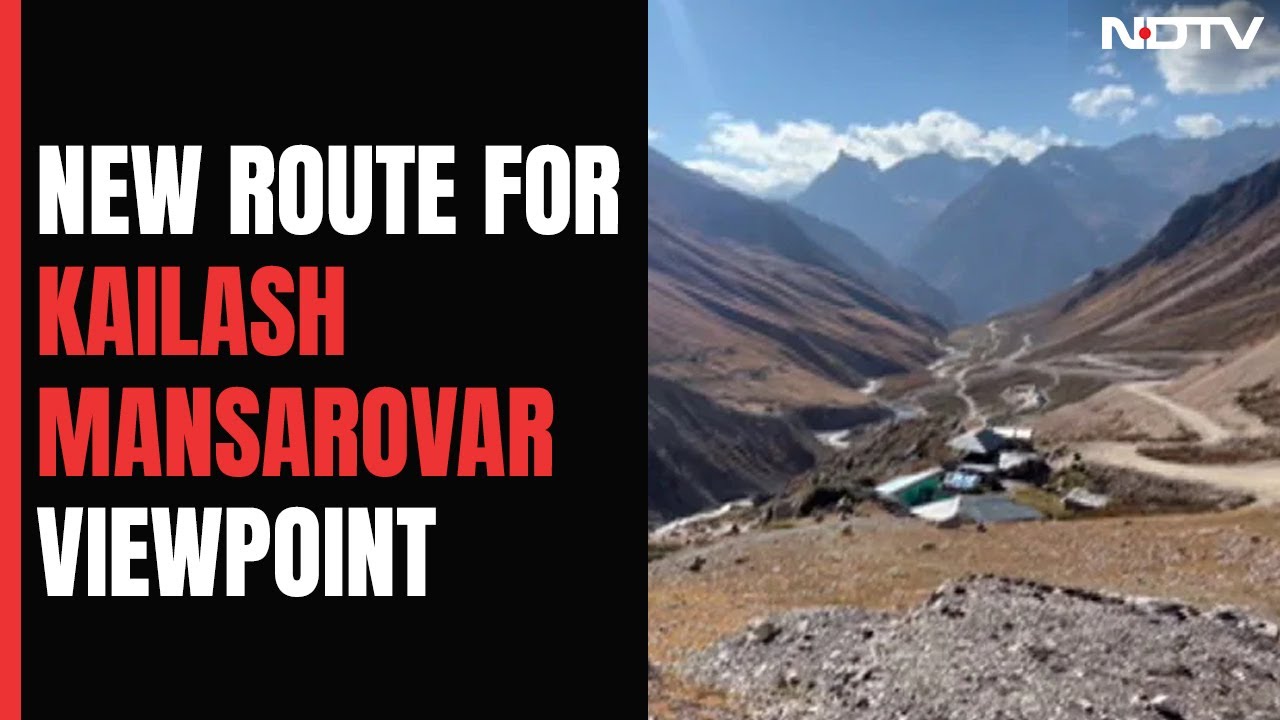 NDTV Ground Report: New Route To Mount Kailash Viewpoint In Uttarakhand ...