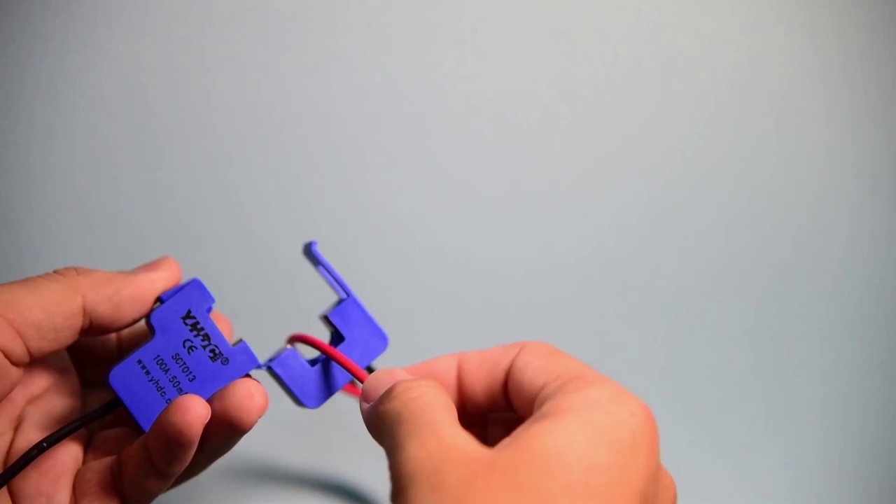 DIY Home Energy Monitor Using Current Transformer - YouTube