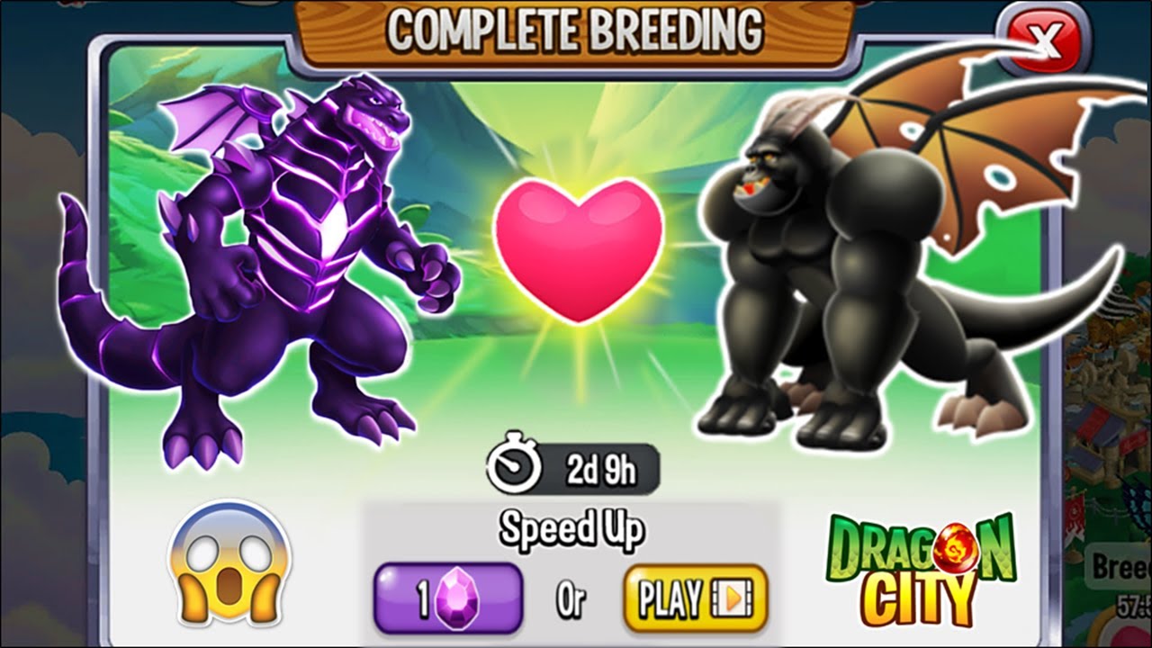 Dragon City: Godzilla Dragon vs Kong Dragon [EXCLUSIVE BREEDING 2021] 😱 ...