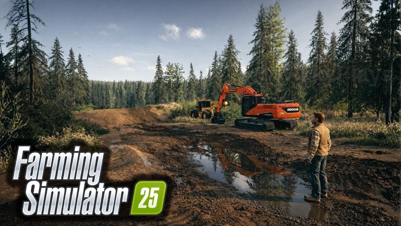 FS25 - We Build a Oil Field Road | Multiplayer - Ramna - YouTube