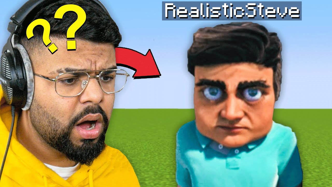 I Made My Friends Minecraft WAY TOO Realistic... - YouTube