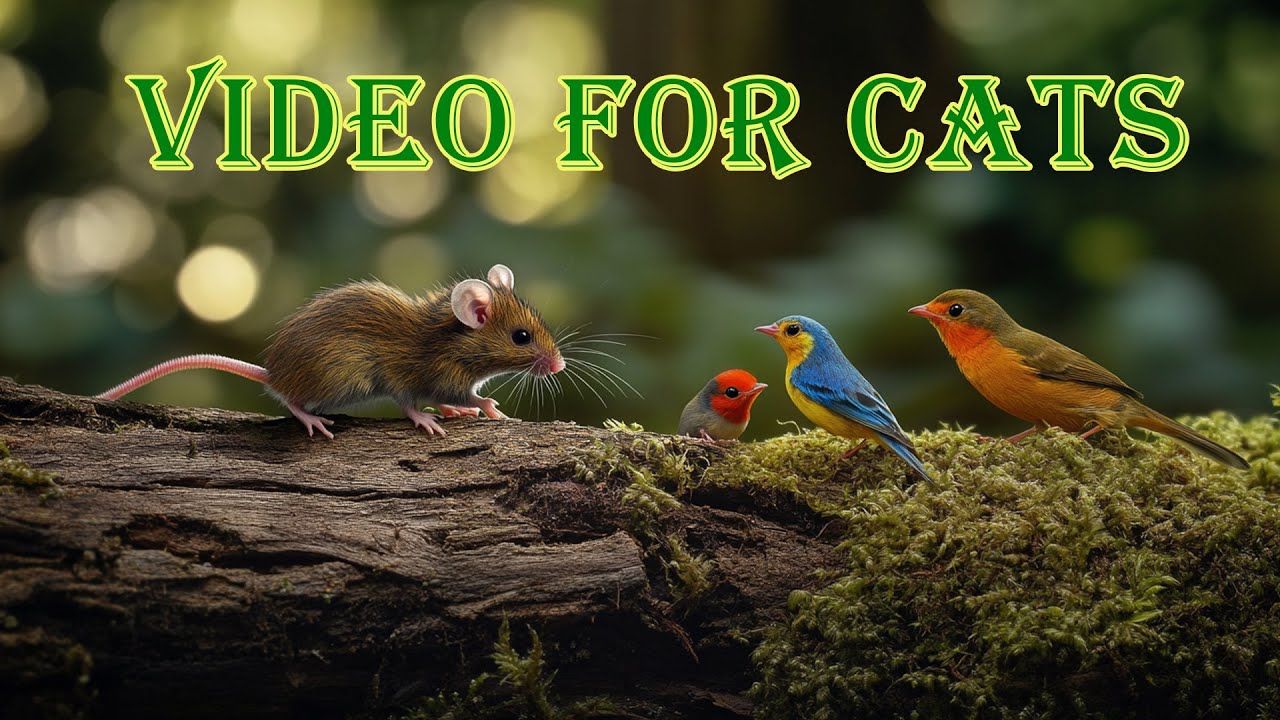 Critter Cam 🐦🐭: Nature’s Joy with Birds and Mice Together - YouTube