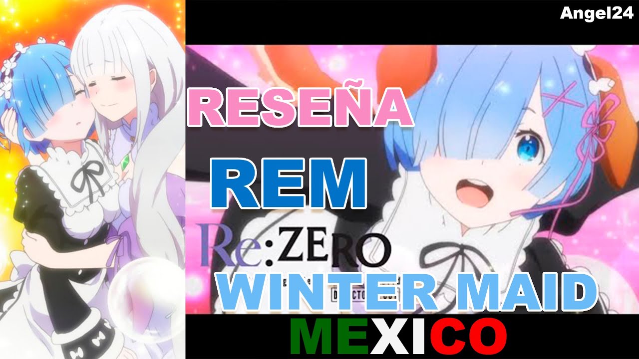 REM WINTER MAID Re:zero figura - Reseña - YouTube