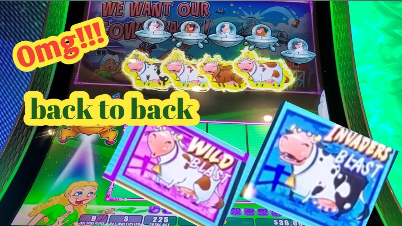 Invader attack from planet moolah | so exciting back to back bonus ...