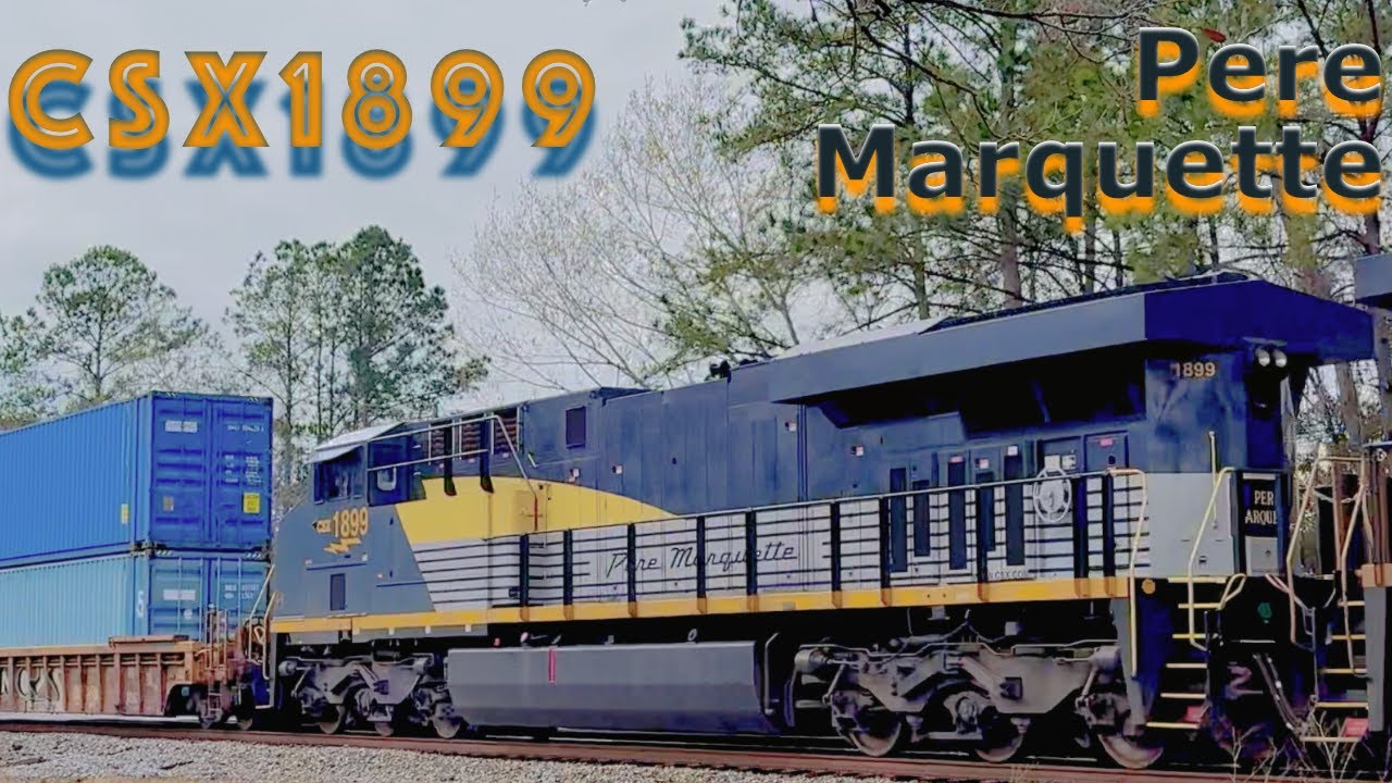 Pere Marquette Heritage Unit CSX1899 - YouTube