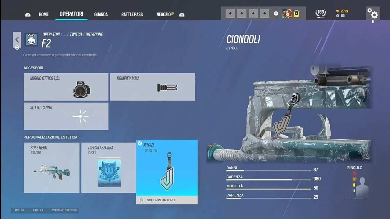 JYNXZI'S NEW PENDANT ON SIEGE ~ Rainbow Six Siege - YouTube