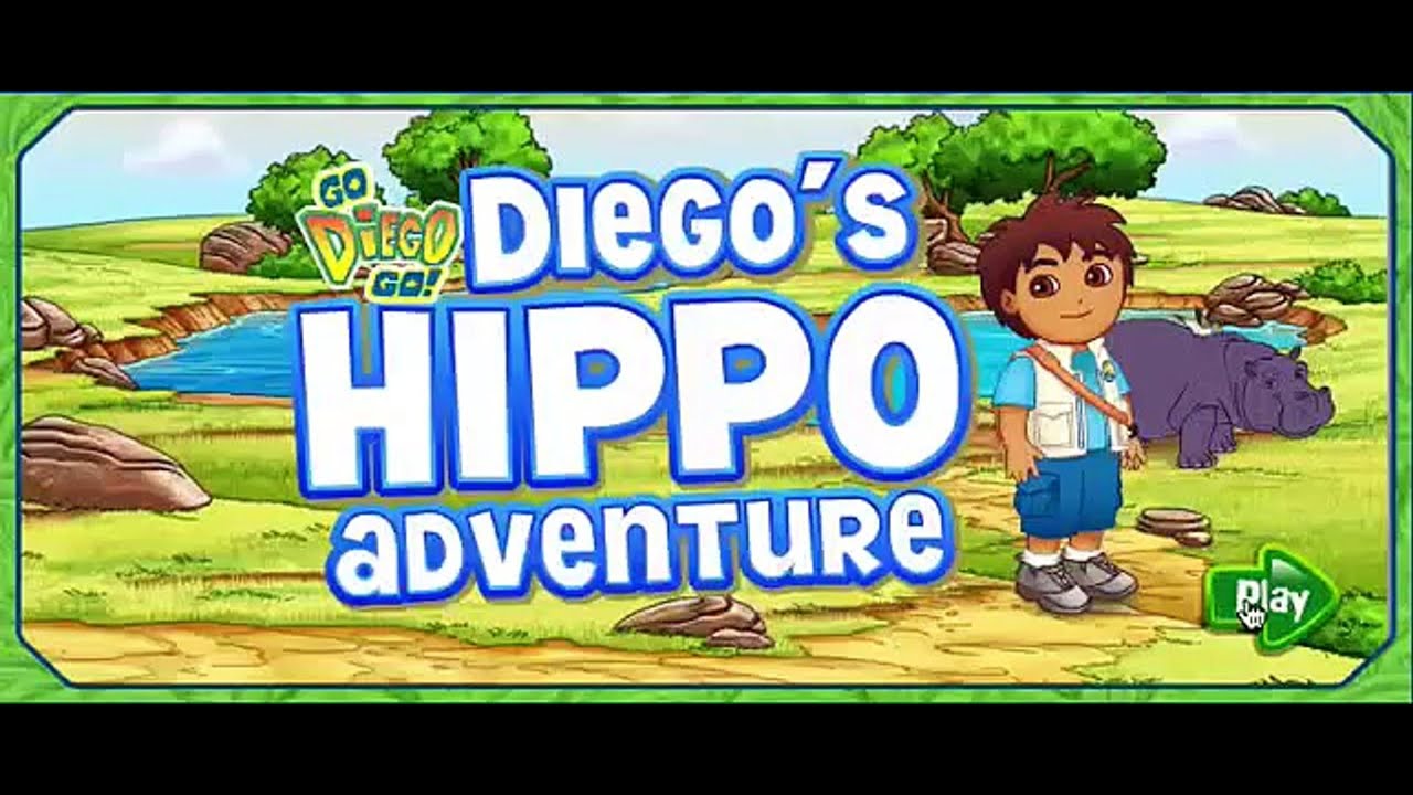 Go Diego Go! - Diego's Hippo Adventure | New Full Game English | Dora ...