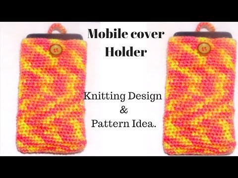 Woolen Mobile -Phone Cover || Phone Pouch Crochet || Crochet Design ...